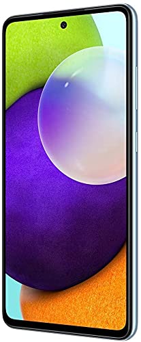 SAMSUNG Galaxy A52 (SM-A525F/DS) Dual SIM, 128GB/ 6GB RAM, 6.5β Factory Unlocked GSM, International Version - No Warranty - Awesome Blue