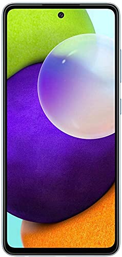 SAMSUNG Galaxy A52 (SM-A525F/DS) Dual SIM, 128GB/ 6GB RAM, 6.5β Factory Unlocked GSM, International Version - No Warranty - Awesome Blue