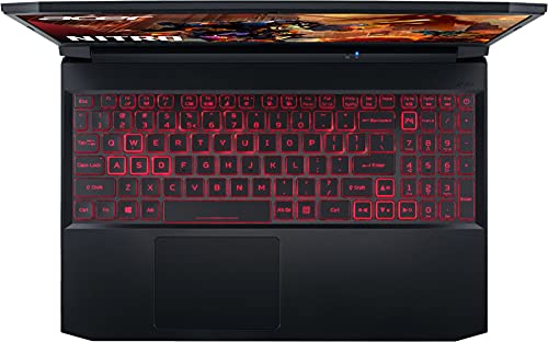 Acer Nitro 5 AN515-55 Gaming Laptop Intel Core i5-10300H NVIDIA GeForce RTX 3050Ti Laptop GPU 15.6in FHD 144Hz IPS Display 16GB DDR4 512GB NVMe SSD Intel Wi-Fi 6 Backlit Keyboard Win 11 (Renewed)