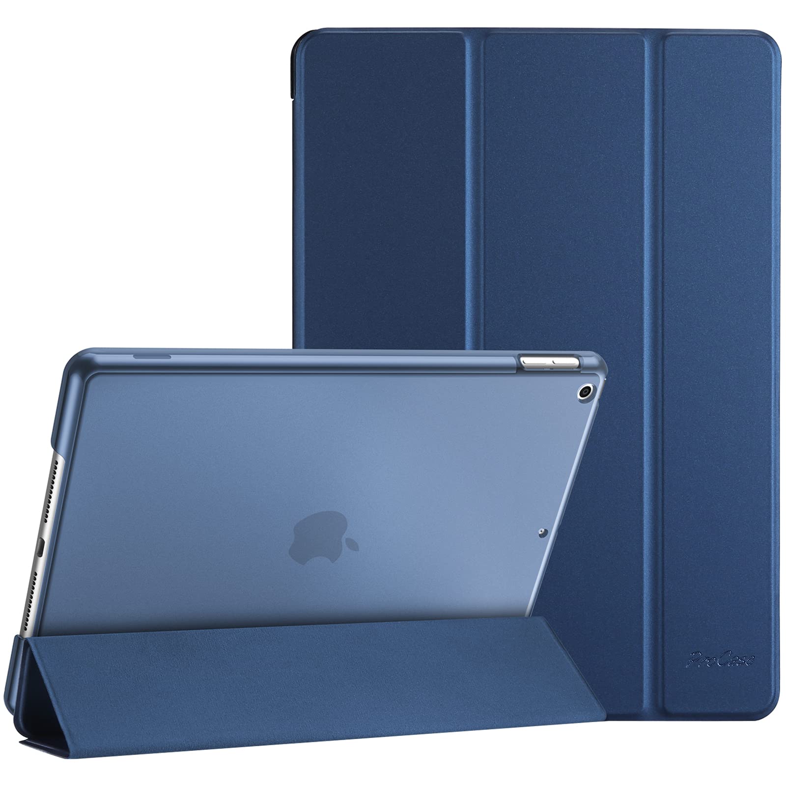 ProCase for iPad 9th Generation 2021/ iPad 8th Generation 2020/ iPad 7th Generation 2019 Case, 10.2 iPad Case iPad Cover 9th Generation -Darkblue