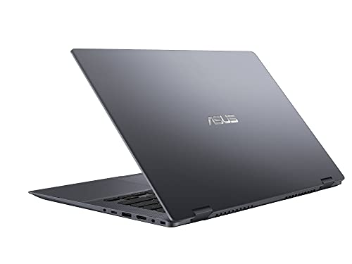 ASUS VivoBook Flip 14 Thin and Light 2-in-1 Laptop, 14 FHD Touch, Intel Core i3 Processor, 4GB RAM, 128GB SSD, Wifi, Webcam, Bluetooth, HDMI, Fingerprint, Windows 10 S (Renewed)