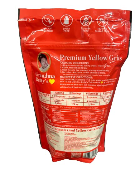 Grandma Betty's Premium Yellow Grits