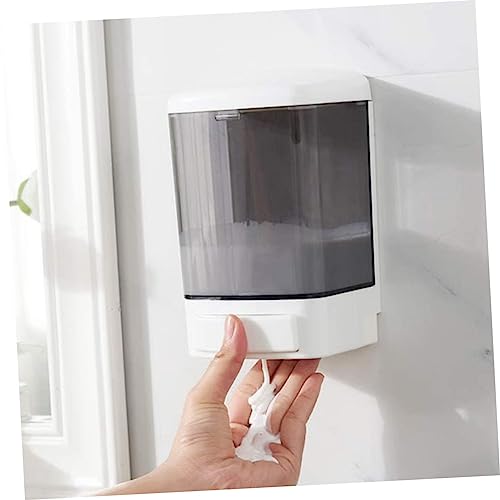 SHOWERORO Manual Soap Dispenser Hand Wash Wall Holder Wall Stand Foams Soap Dispenser Hotel Soap Dispenser Automatic Soap Dispenser Foaming Soap Dispenser Shampoo Household Plastic