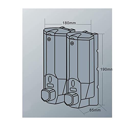 Soap Dispenser Bathroom Toilet Kitchen Soap Foam Box Office Hospital Hotel Home School Restaurant - Wall-Mounted Public Places Hotel Bottles