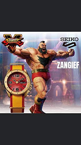 SEIKO 5 Sports Street Fighter V - Zangief Automatic Watch SRPF24K1