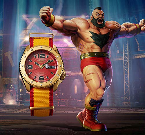 SEIKO 5 Sports Street Fighter V - Zangief Automatic Watch SRPF24K1