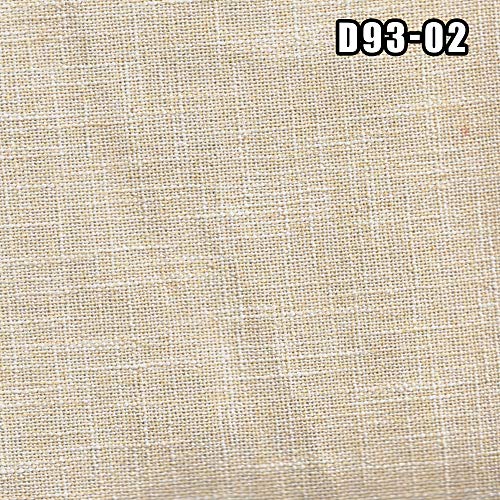 East West Furniture DLGA5-MAH-32 5 Piece Dining Room Table Set Includes a Round Dining Table with Dropleaf and 4 Light Beige Linen Fabric Upholstered Chairs, 42x42 Inch, Mahogany