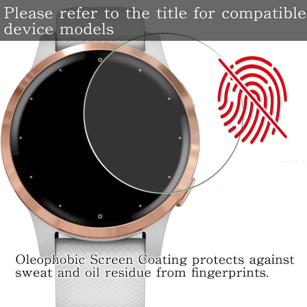 [3 Pack] Puccy Tempered Glass Screen Protector Compatible with Seiko 5 Sports SRPD57 Film Protectors Anti Scratch Bubble Free for Smartwatch
