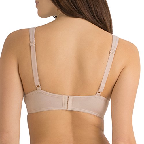 Fruit of the Loom Women's Anti-Gravity Wire-Free Bra, Sand, 40C