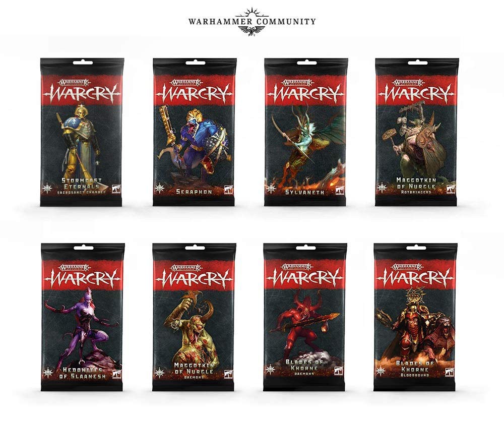 Games Workshop Warhammer AoS - Warcry : Daemons of Nurgle Card Pack