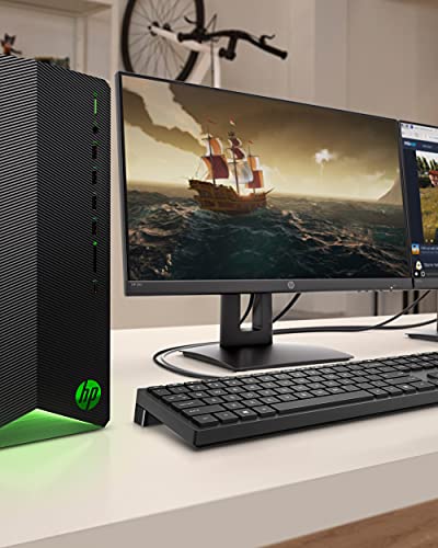 HP Pavilion Gaming PC, AMD Ryzen 3 5300G Processor, 8 GB RAM, 256 GB SSD, Windows 10 Home(TG01-2010, 2021) (Renewed)