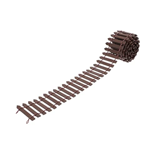 Simulation Fence Imitation Mini Fence gate Mini Corral Fence Horse Wood Fence Miniature Farm Fence Miniature Fence Model Fence Decor Corral Fencing playset Wooden Panel Outdoor