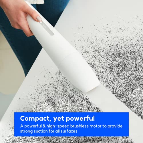 Bluefeel Handheld Cordless Lightweight Portable Vacuum Cleaner - High Power Suction 15000Pa | Innovative Home Car Office for Hair Dandruff Dust Crumbs Pollen Cleaning