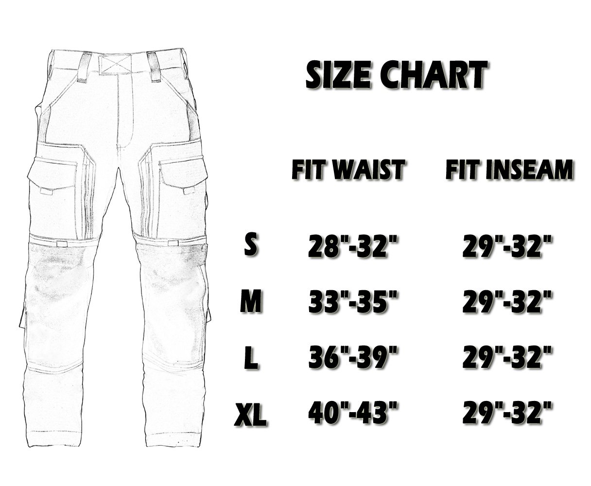 ZAPT Tactical Pants Molle Ripstop Combat Trousers Hunting Army Camo Multi-camo Black Pants for Men (Dark Grey, L)