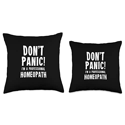 The Big Homeopathy Gifts & T-Shirts Homeopath Throw Pillow, 16x16, Multicolor