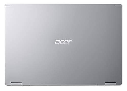 Acer Spin 3 Convertible Laptop, 14" Full HD IPS Touch,Intel Core i5-1035G1,a8GB LPDDR4,256GB NVMe SSD,WiFi 6, Backlit KB,Fingerprint Reader,Rechargeable Active Stylus,Win 10 Pro,SP314-54N-53BF,Silver