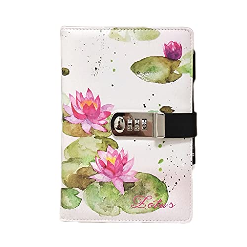 Journal Lock Diary with Digital Password for Girls,A5 Notebook for Women,for Writing 8.6X5.9 Inch 130 Sheets and 260 Pages Diary (Color : Netherlands)