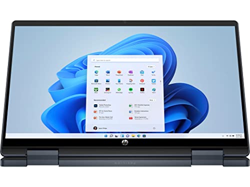 2022 HP Pavilion x360 2-in-1 14" FHD Touchscreen Laptop, Intel 12th Gen i3-1215U, 8GB RAM, 2TB PCIe SSD, Intel Iris Xe Graphics, HD Camera, Amazon Alexa, Windows 11 S, Space Blue, 32GB USB Card