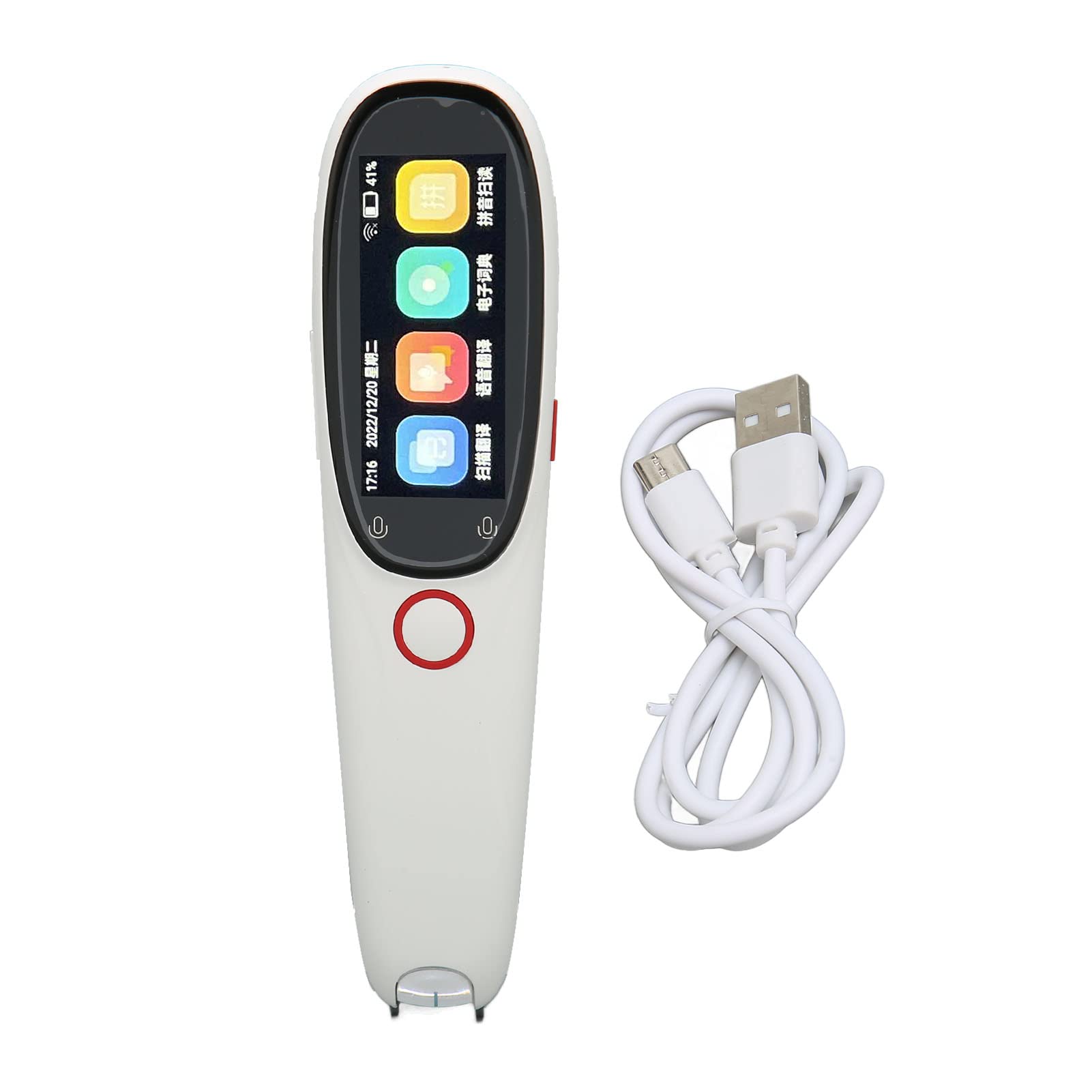 Language Translator Device Scanner Pen, Text to Speech Device 3.0in 134 Languages Portable Voice Translation Device for Language Learners Business Travel