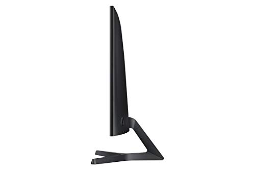SAMSUNG 23.5” CF396 Curved Computer Monitor, AMD FreeSync for Advanced Gaming, 4ms Response Time, Wide Viewing Angle, Ultra Slim Design, LC24F396FHNXZA, Black