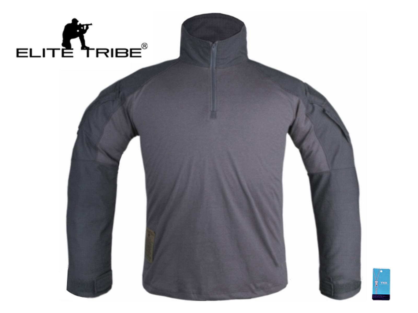 Emerson Airsoft Tactical BDU Military Suit Combat Gen3 Uniform Shirt Pants Wolf Gray (X-Large)