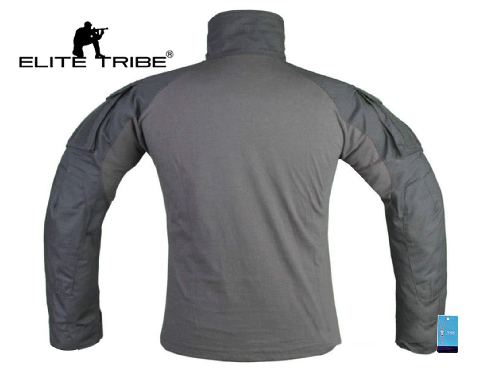 Emerson Airsoft Tactical BDU Military Suit Combat Gen3 Uniform Shirt Pants Wolf Gray (X-Large)