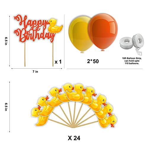 Seyal® Cartoon Duck Theme Birthday Party Supplies