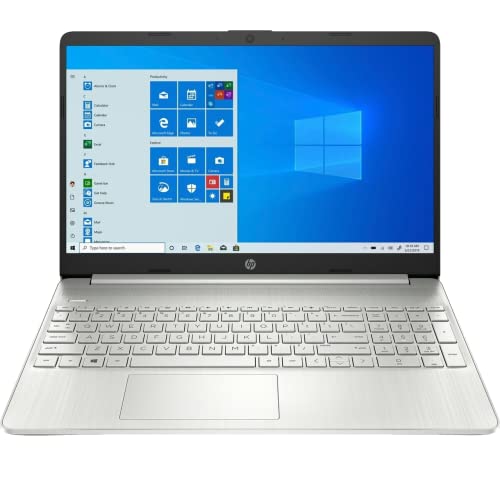 HP 15.6" Touchscreen Laptop w/Windows 10 S Mode, Natural Silver (15-ef1041nr) AMD RYZEN 3 3250U 4 GB GDDR4 256 GB PCIe NVMe M.2 SSD (Renewed)