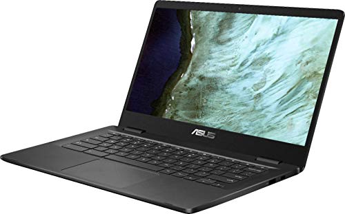 Asus Chromebook C423NA-BCLN5 14" 4GB 32GB Intel Celeron N3350 X2 2.4GHz Chrome OS, Gray (Renewed)