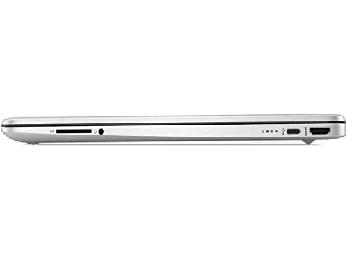 HP 2022 15.6" FHD IPS Touchscreen Laptop, 11th Gen Intel Core i5-1135G7(Beats i7-1065G7), 12GB RAM, 256GB PCIe SSD, Intel Iris Xe Graphics, HD Webcam, Windows 10 Home, Silver, 32GB USB Card