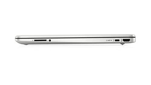 HP 15.6" FHD Touchscreen Laptop Computer, Intel Core i5 1035G1 (Beat i7-7500u), 12GB DDR4 RAM 256GB PCIe SSD WiFi Silver, Windows 10 Home, GOLDOXIS 32gb SD Card