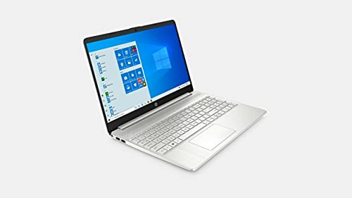 HP 15.6" FHD Touchscreen Laptop Computer, Intel Core i5 1035G1 (Beat i7-7500u), 12GB DDR4 RAM 256GB PCIe SSD WiFi Silver, Windows 10 Home, GOLDOXIS 32gb SD Card