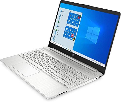 HP Laptop 15-dy1079ms (Core i7-1065G7) 15.6 Full HD 1920x1080 IPS touchscreen 12GB DDR4 Ram, 256GB SSD, Webcam, HDMI, Silver, Windows 10 Home (Renewed)
