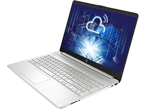 HP 2022 15.6" FHD IPS Touchscreen Laptop, 11th Gen Intel Core i5-1135G7(Beats i7-1065G7), 12GB RAM, 256GB PCIe SSD, Intel Iris Xe Graphics, HD Webcam, Windows 10 Home, Silver, 32GB USB Card