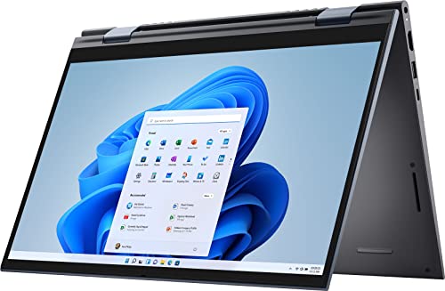 Dell - Inspiron 7000 2-in-1 14" FHD IPS Touch-Screen Laptop - AMD Ryzen 5 5500U - 8GB Memory - 256GB Solid State Drive β Blue β i7415-A906BLU-PUS