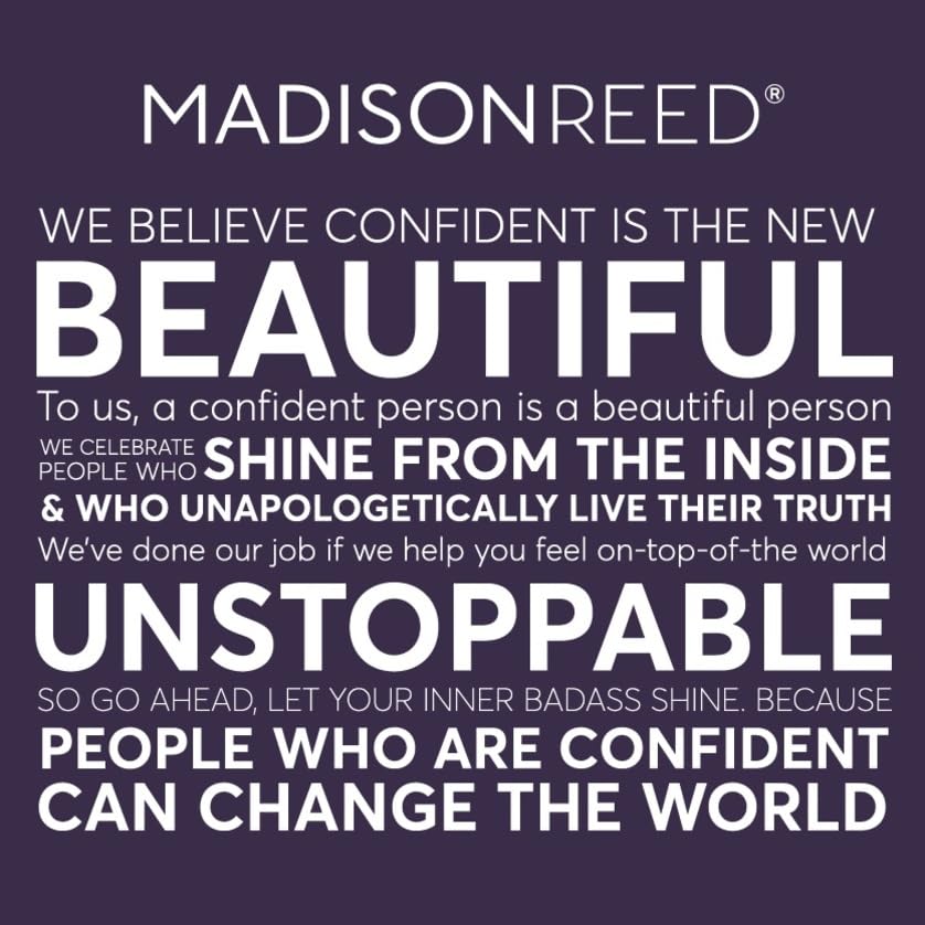 Madison Reed Radiant Hair Color Kit, Medium Cayenne Red, Ammonia-Free, 6RR Savona Scarlet, Permanent Hair Dye, Pack of 1