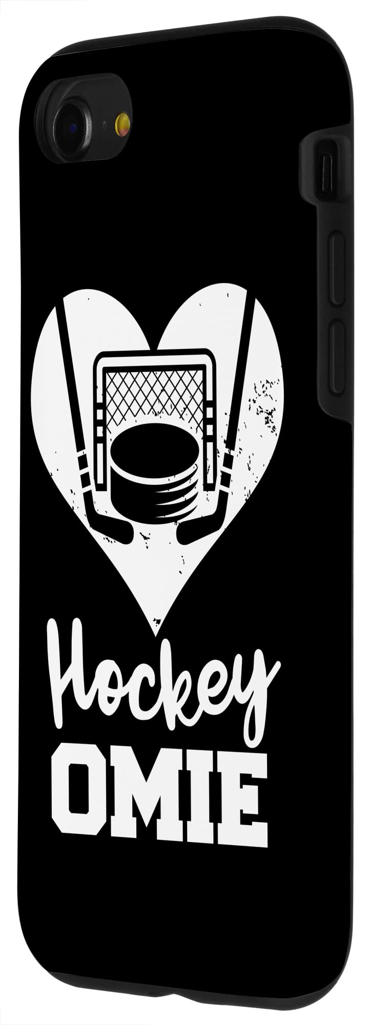 iPhone SE (2020) / 7 / 8 Hockey Omie Funny Hockey Heart Grandma Omie Case
