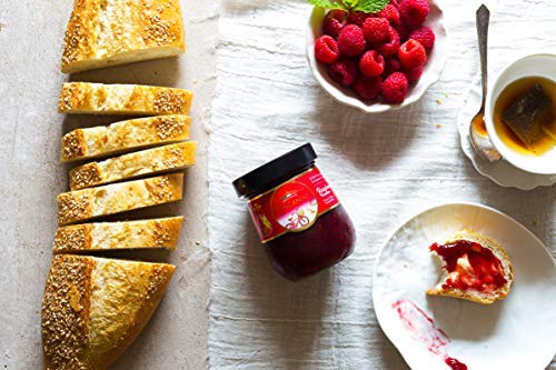 Tuscanini Premium Italian Raspberry Preserves, 11.64 oz Jar, Spreadable Fruit Jam, No High Fructose Corn Syrup, No Preservatives, Non GMO, Gluten Free
