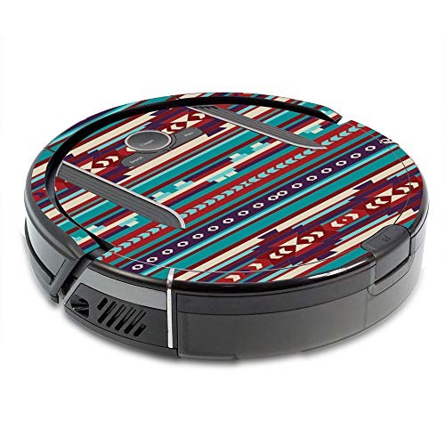 MightySkins Skin Compatible with Shark Ion Robot R85 Vacuum Minimum Coverage - Southwest Stripes | Protective, Durable, and Unique Vinyl Decal wrap Cover | Easy to Apply, Remove | Made in The USA