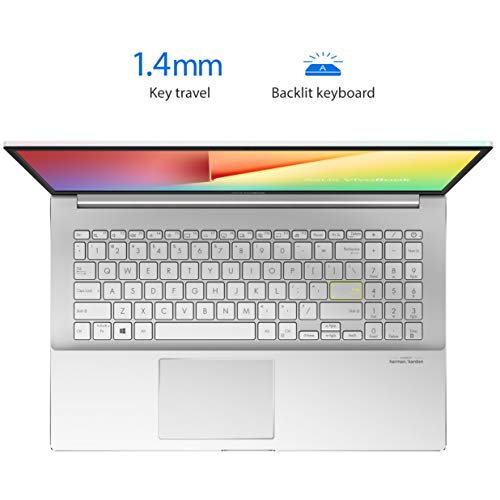 ASUS VivoBook S15 S533 Thin and Light Laptop, 15.6β FHD Display, Intel Core i5-10210U CPU, 8GB DDR4 RAM, 512GB PCIe SSD, Windows 10 Home, Dreamy White, S533FA-DS51-WH