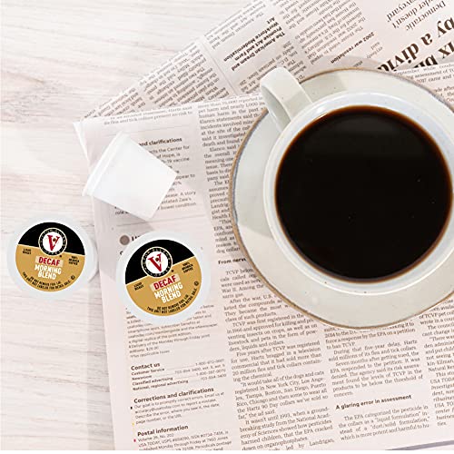 Victor Allen's Coffee Decaf Variety Pack, Light-Medium Roasts, 54 Count, Single Serve Coffee Pods for Keurig K-Cup Brewers