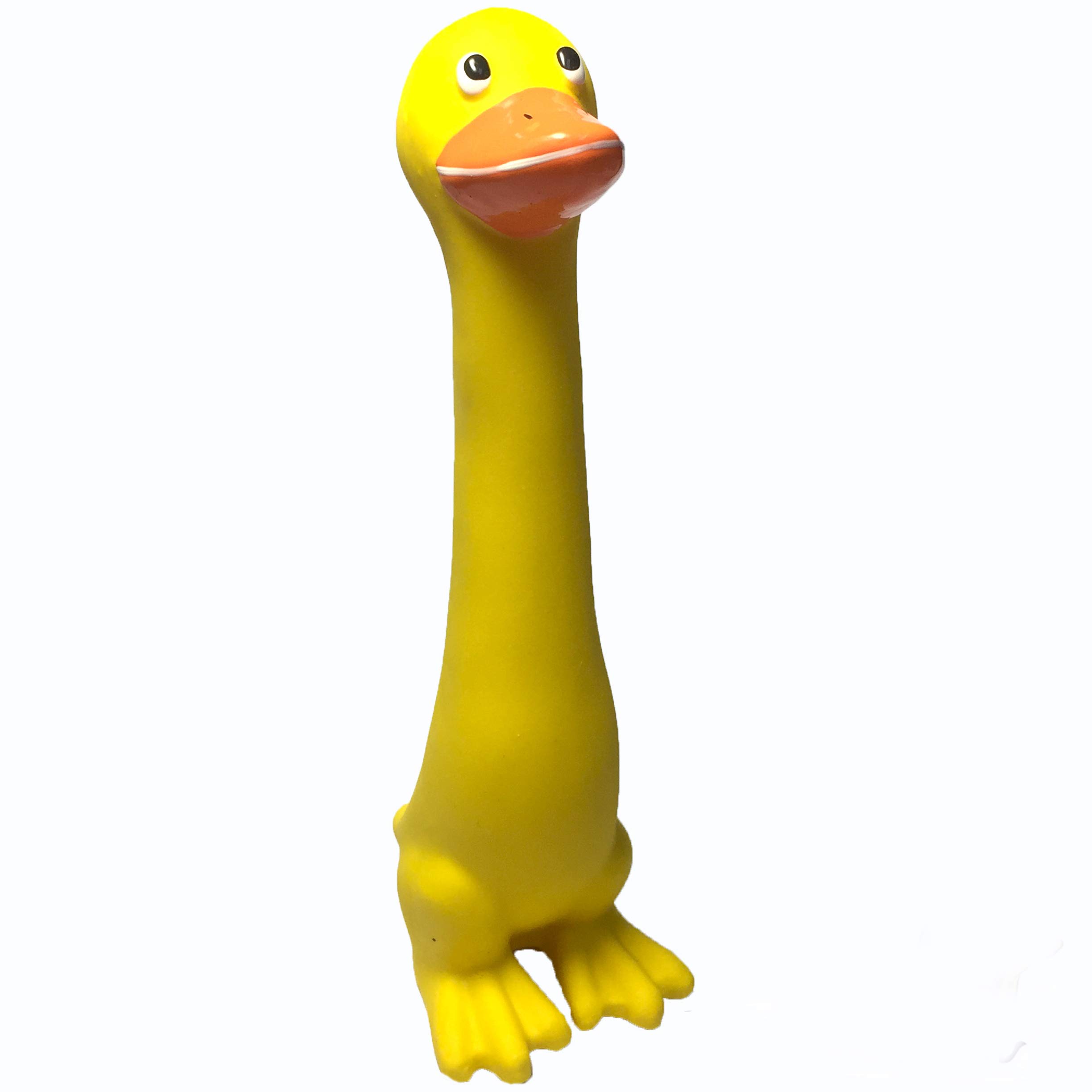 WANT CHEW 7" Latex Dog Squeaky Chewing Toys,Duck