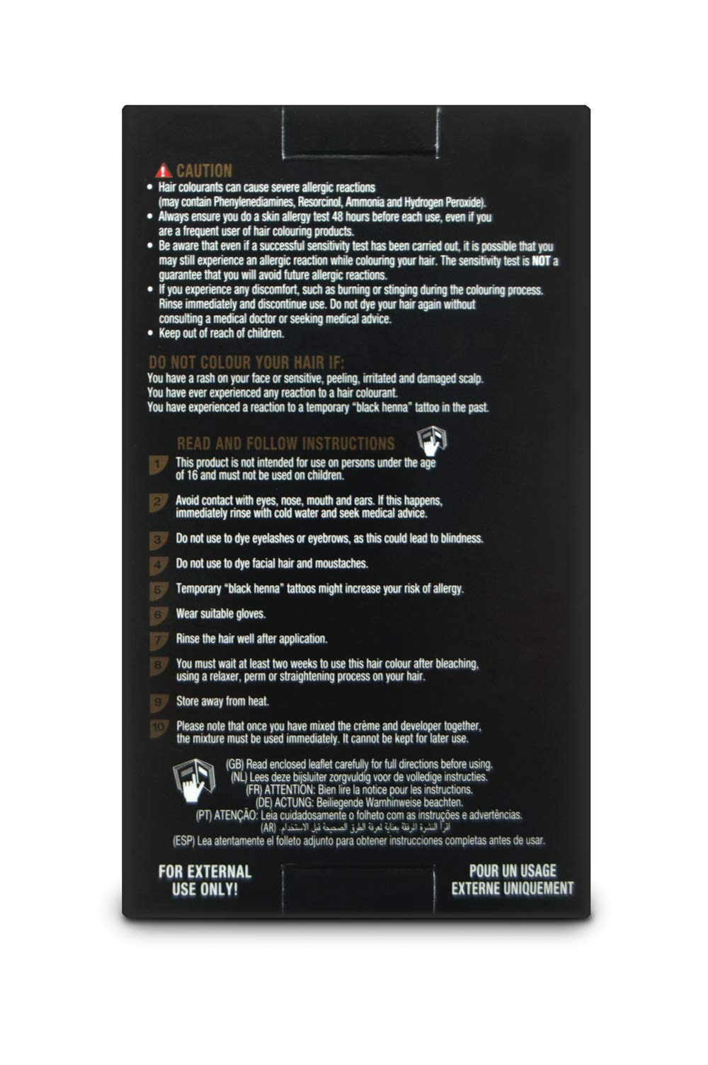 Revlon Realistic Vivid Colour Protein Infused Permanent Color Hair Dye with Color Lock Technology, Warm Chocolate 110ml