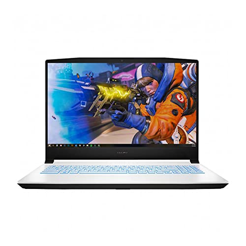 2022 MSI Sword Gaming 15.6" FHD 144Hz Laptop Computer, 11th Gen Intel Core i7-11800H, 16GB RAM, 1TB PCIe SSD, Backlit Keyboard, GeForce RTX 3050Ti, HD Webcam, Windows 10, White, 32GB SnowBell USB Card