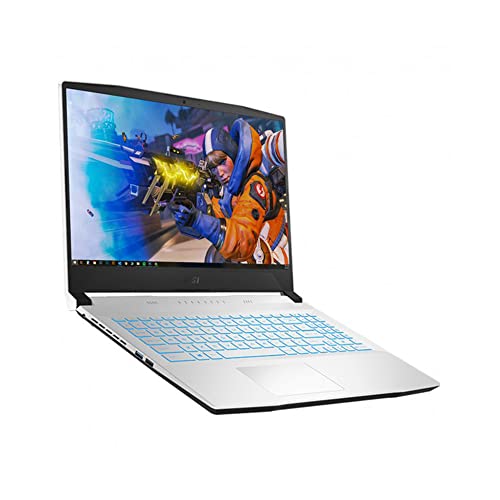 2022 MSI Sword Gaming 15.6" FHD 144Hz Laptop Computer, 11th Gen Intel Core i7-11800H, 16GB RAM, 1TB PCIe SSD, Backlit Keyboard, GeForce RTX 3050Ti, HD Webcam, Windows 10, White, 32GB SnowBell USB Card