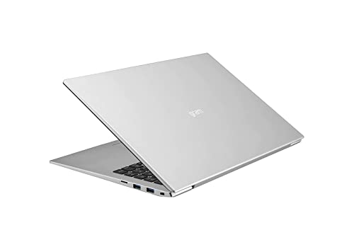 LG 2022 Gram 16" WQXGA IPS Ultralight Laptop Intel i7-1165G7 16GB LPDDR4 1TB NVMe SSD Iris Xe Graphics WiFi AX HDMI Thunderbolt 4 Webcam Backlit Full-Day Battery Silver Windows 10 Pro w/RE USB