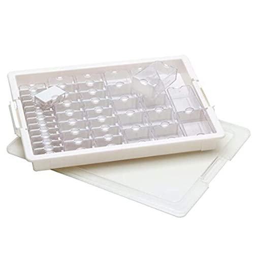 Diamond Painting Storage Container with 42/50/78 Slots Grids, Embroidery Accessories Beads Sewing Supplies Organizer
