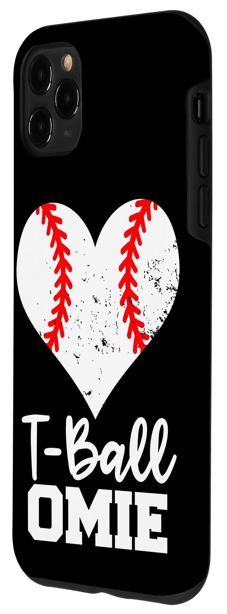 iPhone 11 Pro Max T-Ball Omie Heart Funny T-Ball Grandma Case