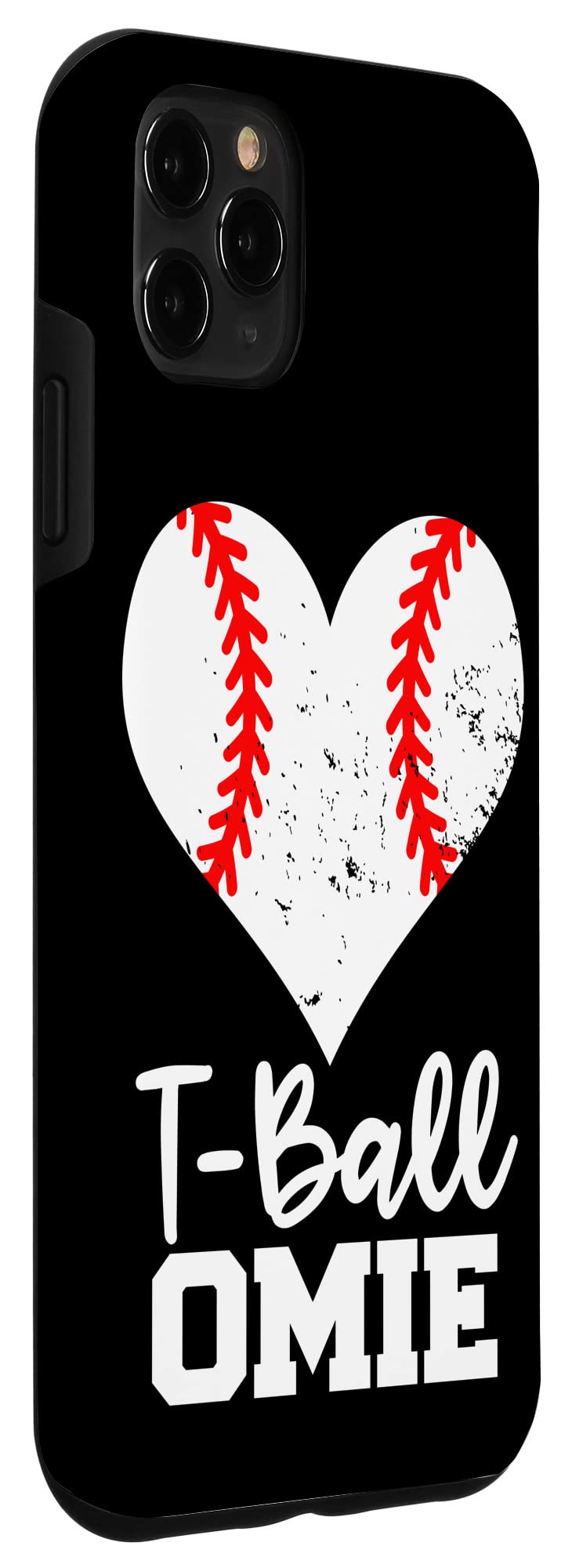 iPhone 11 Pro Max T-Ball Omie Heart Funny T-Ball Grandma Case