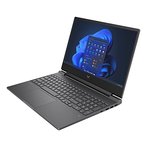 2022 HP Victus Gaming Laptop, 15.6" FHD 144Hz Display, 12th Gen Intel 8-Core i5-12450H, GeForce GTX 1650, 32GB RAM, 512GB SSD, USB-C, HDMI, RJ45, SD Card Reader, WiFi 6, Backlit Keyboard, Win 11